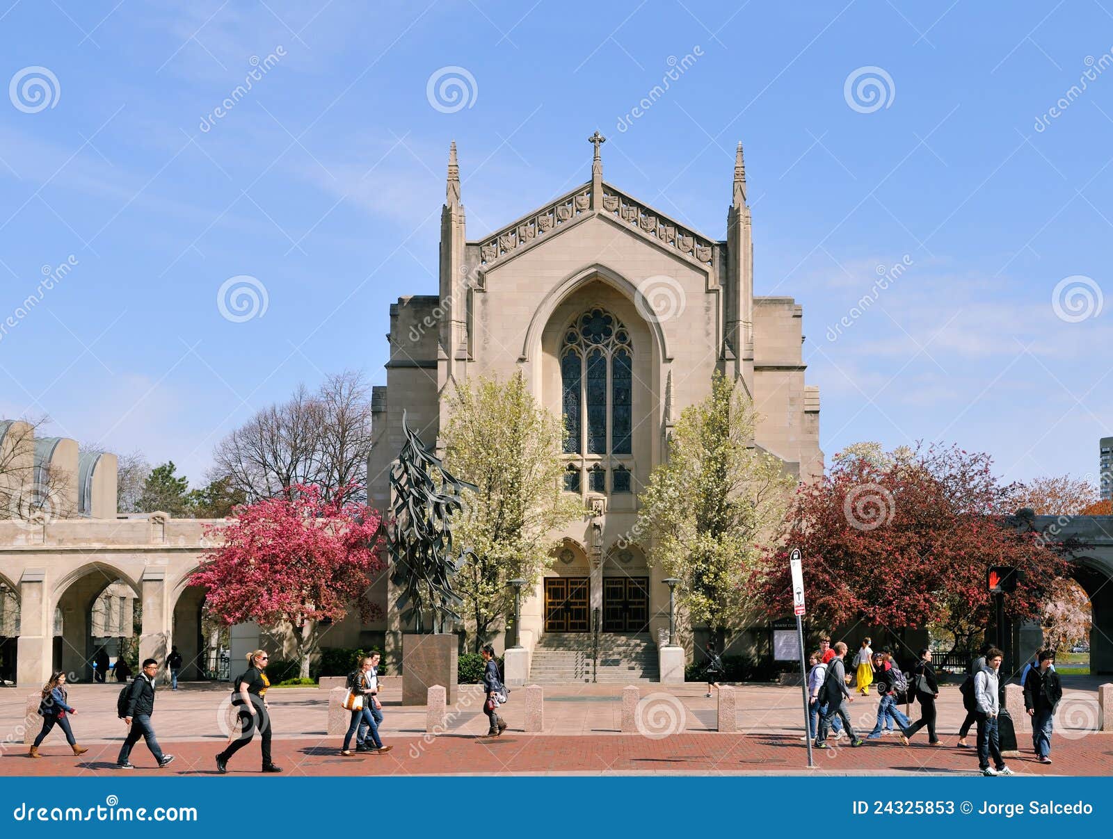 Boston University editorial stock photo. Image of place - 24325853