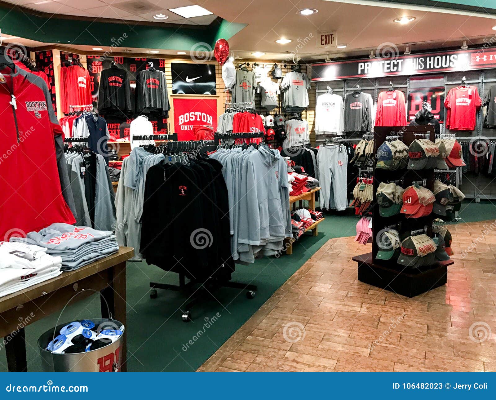 Boston University Swag editorial stock photo. Image of landmark - 106482023