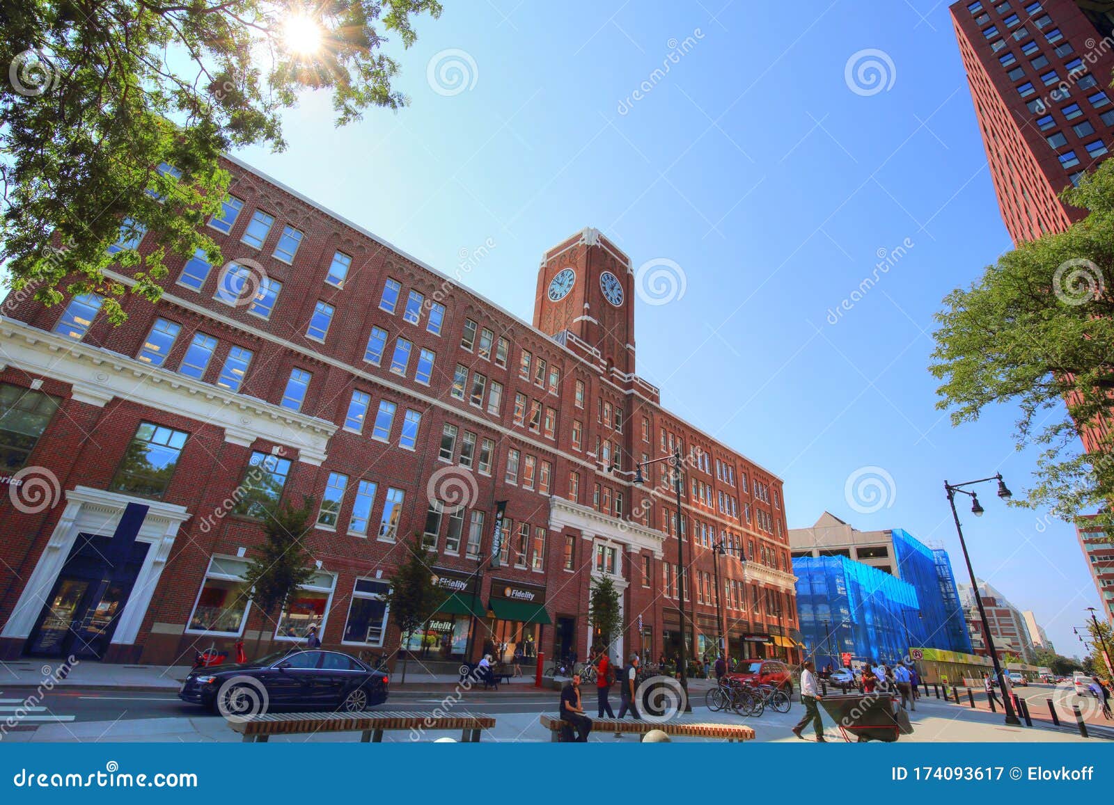 Kendall Square Near MIT Campus Editorial Photography - Image of ...