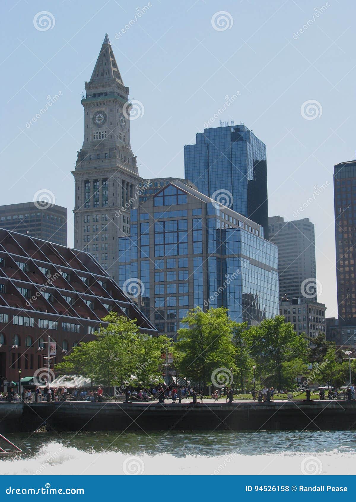 Boston wharf stock photo. Image of custom, long, harbor - 94526158