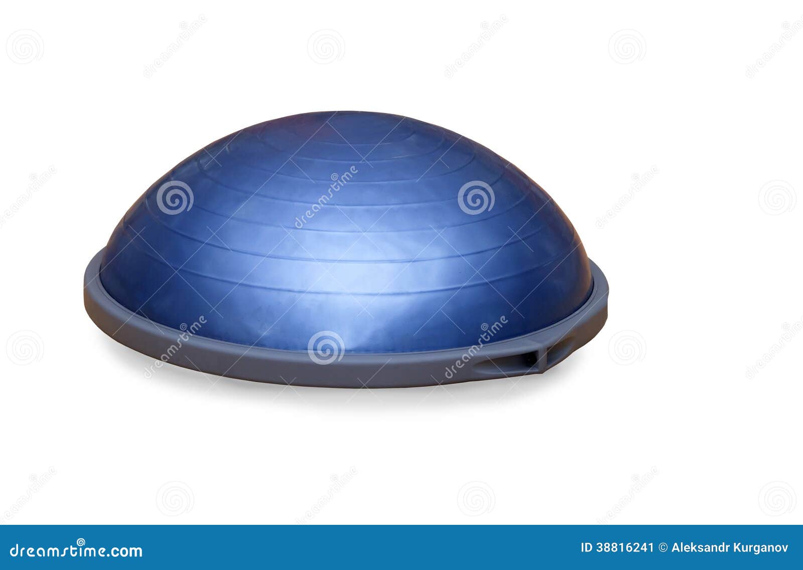 Bosu Ball (modern Gym Ball) Stock Image - Image of energy, personal ...