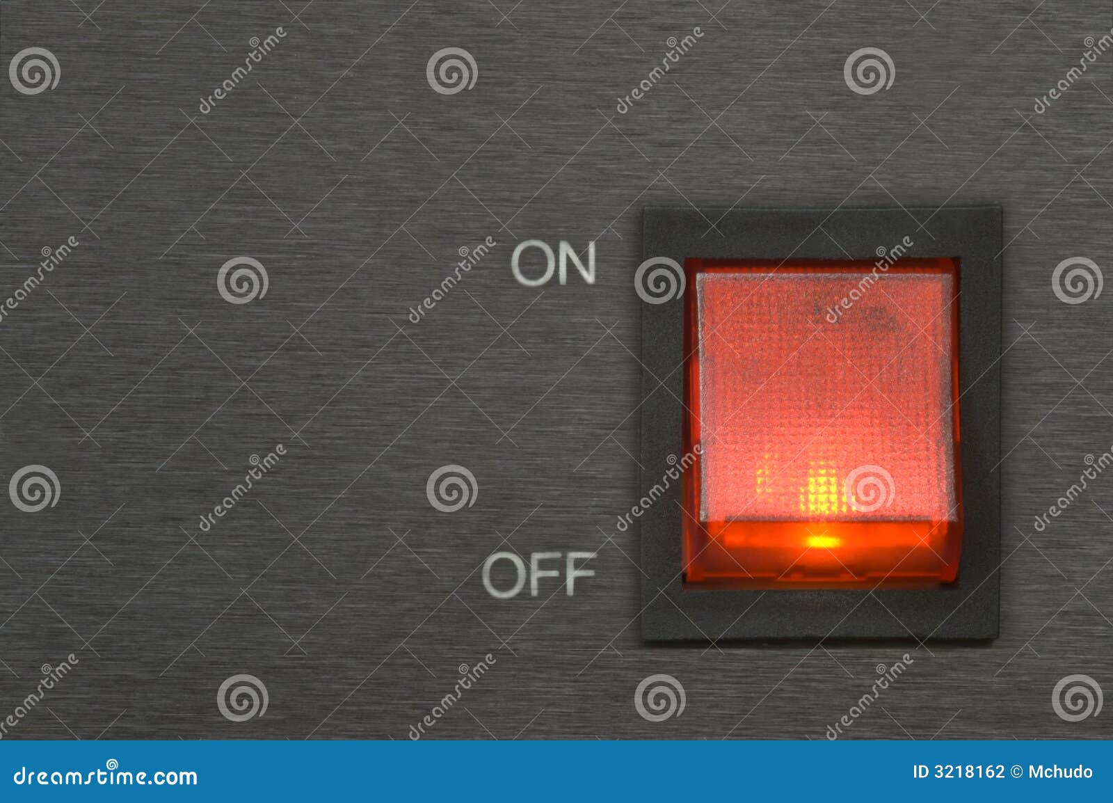 Botón De Interruptor Rojo Encendido-apagado Foto de archivo - Imagen de ...