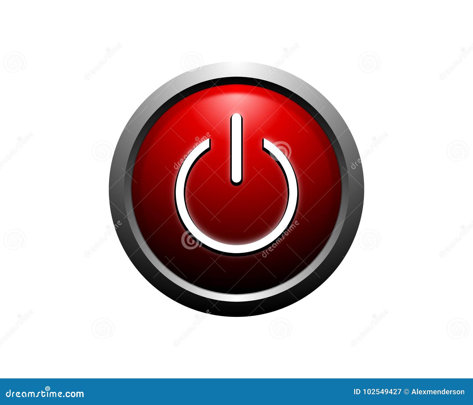 Botón De Interruptor Simple Stock de ilustración - Ilustración de ...