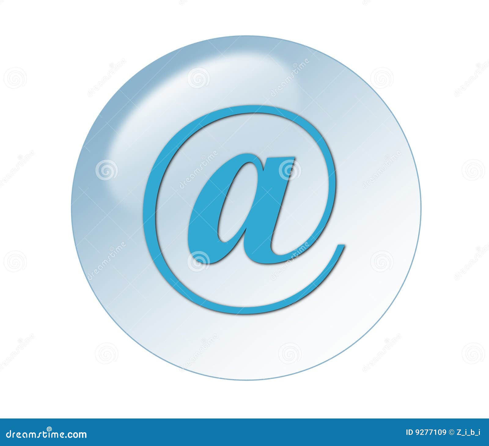 Botón del email stock de ilustración. Ilustración de muestra - 9277109