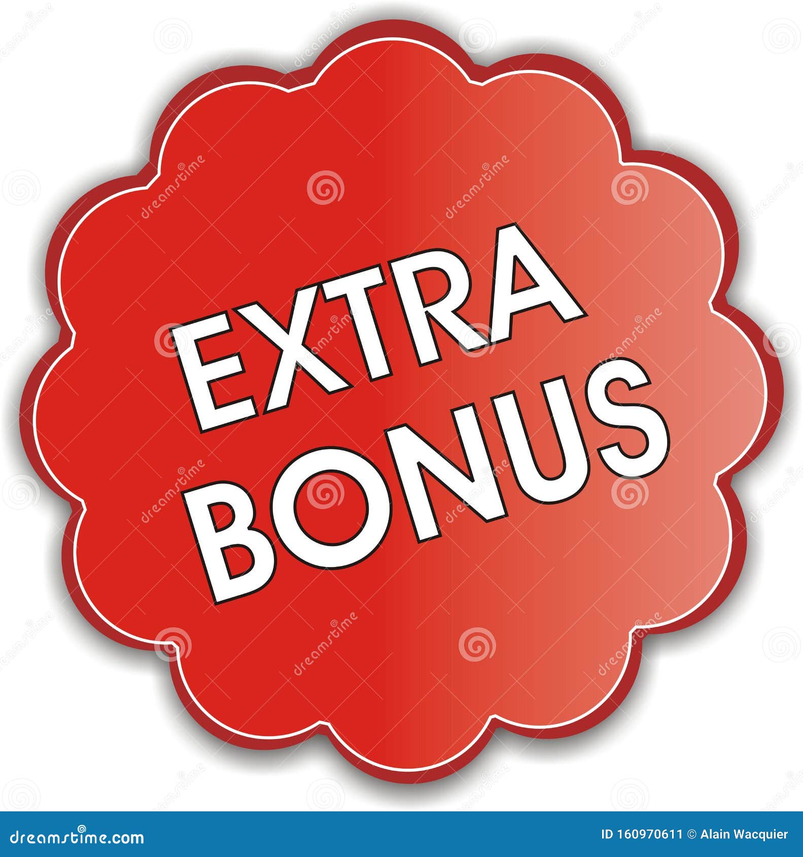 Botón extra extra extra stock de ilustración. Ilustración de dinero ...