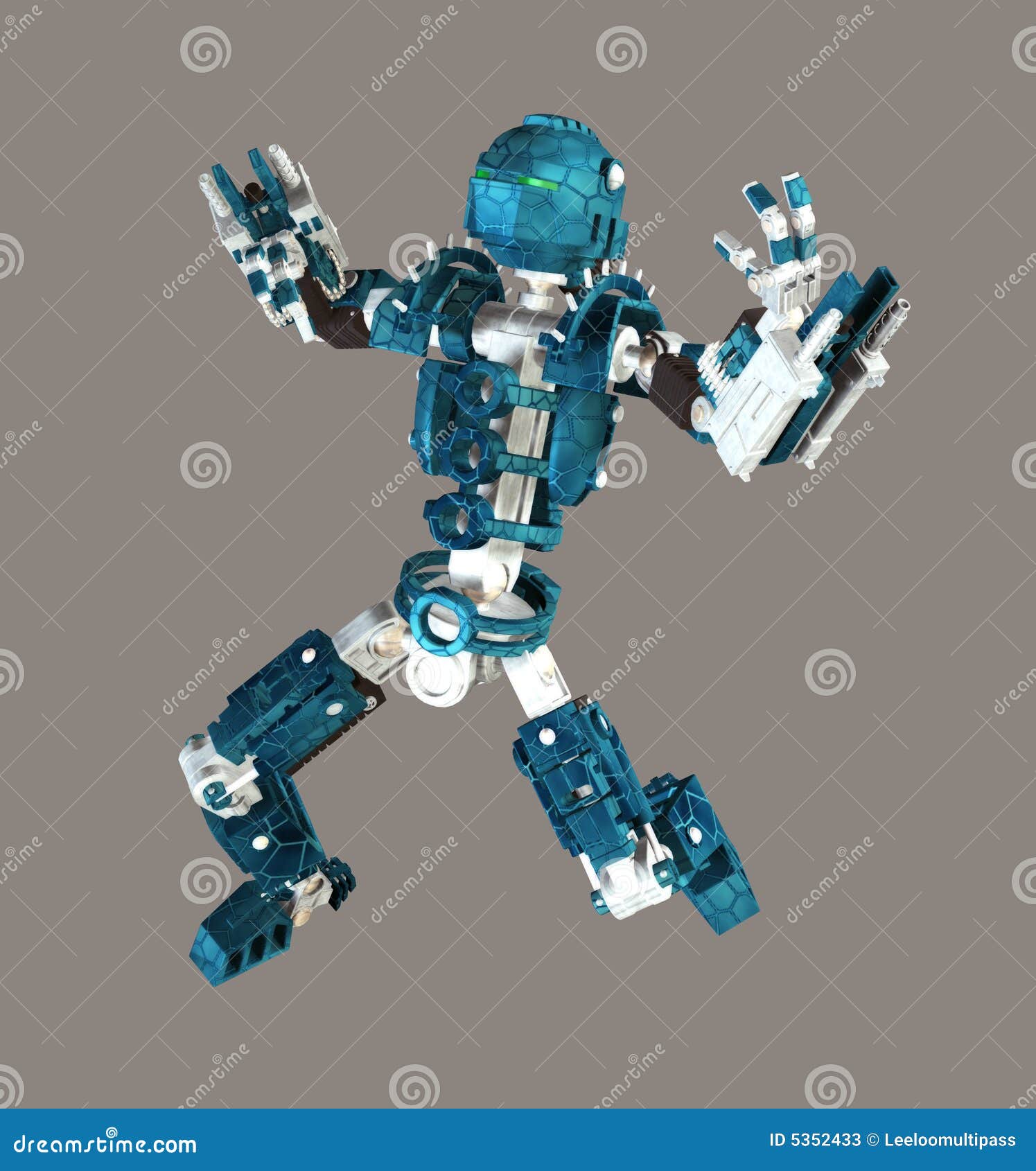 Bot stock illustration. Illustration of cyborg, future - 5352433