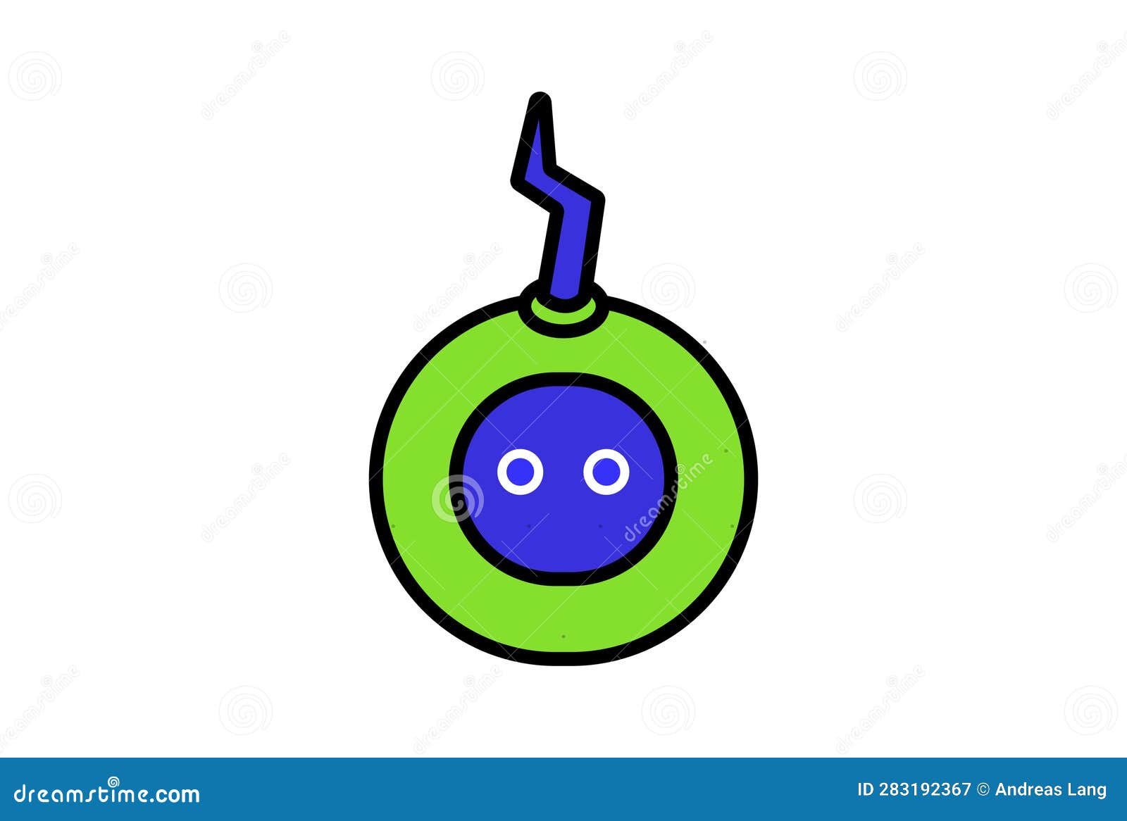 Bot Head Robot Face Artificial Intelligence Character Tech Support Art ...