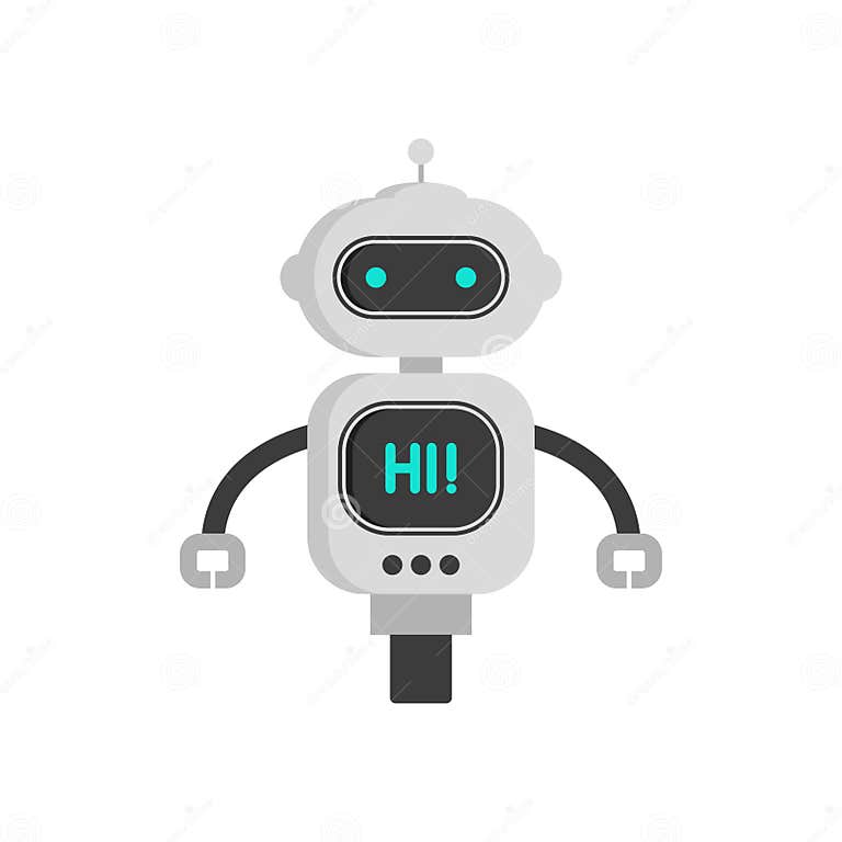 Bot Icon. Simple Vector Illustration Stock Vector - Illustration of ...