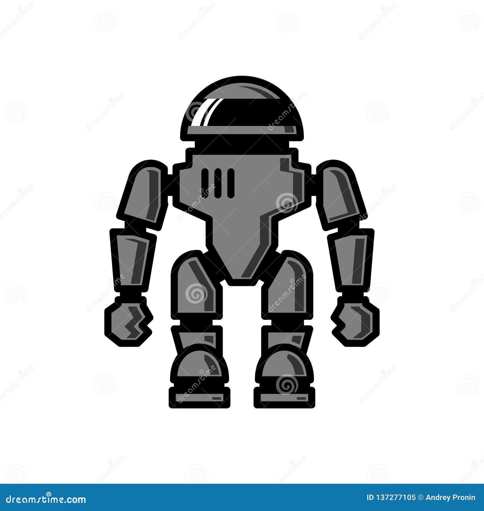 Bot Icon on White Background for Graphic and Web Design, Modern Simple ...