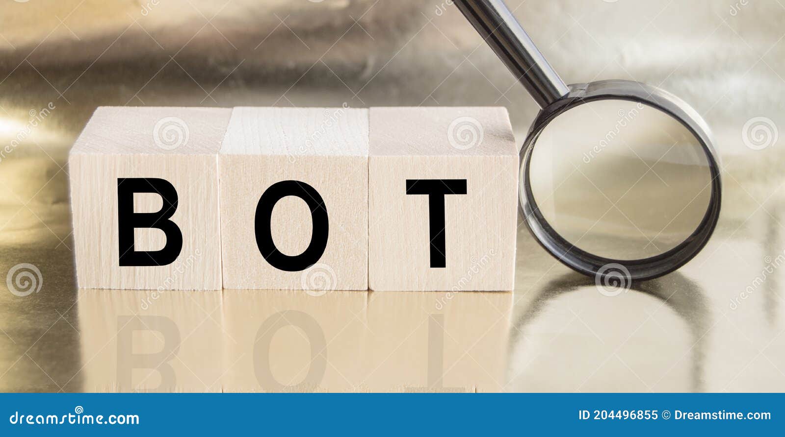 Bot the Inscription on the WOODEN Cube with Letters and Words from the ...