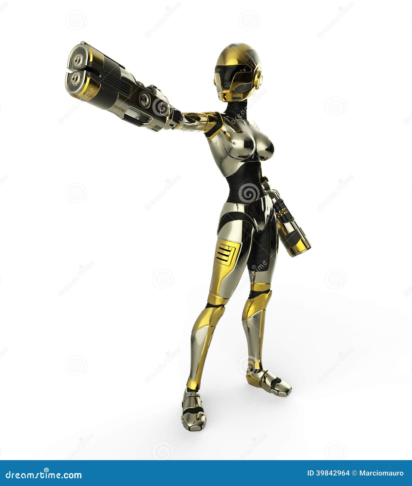 Bot soldier attack stock illustration. Illustration of fashion - 39842964
