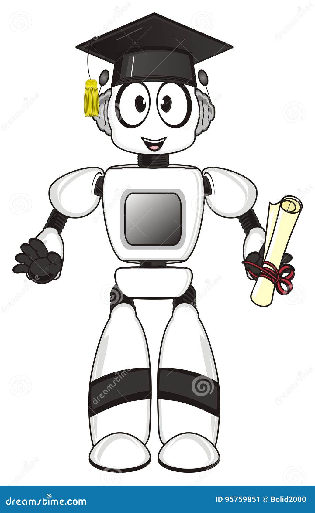 Bot and study signs stock illustration. Illustration of background ...