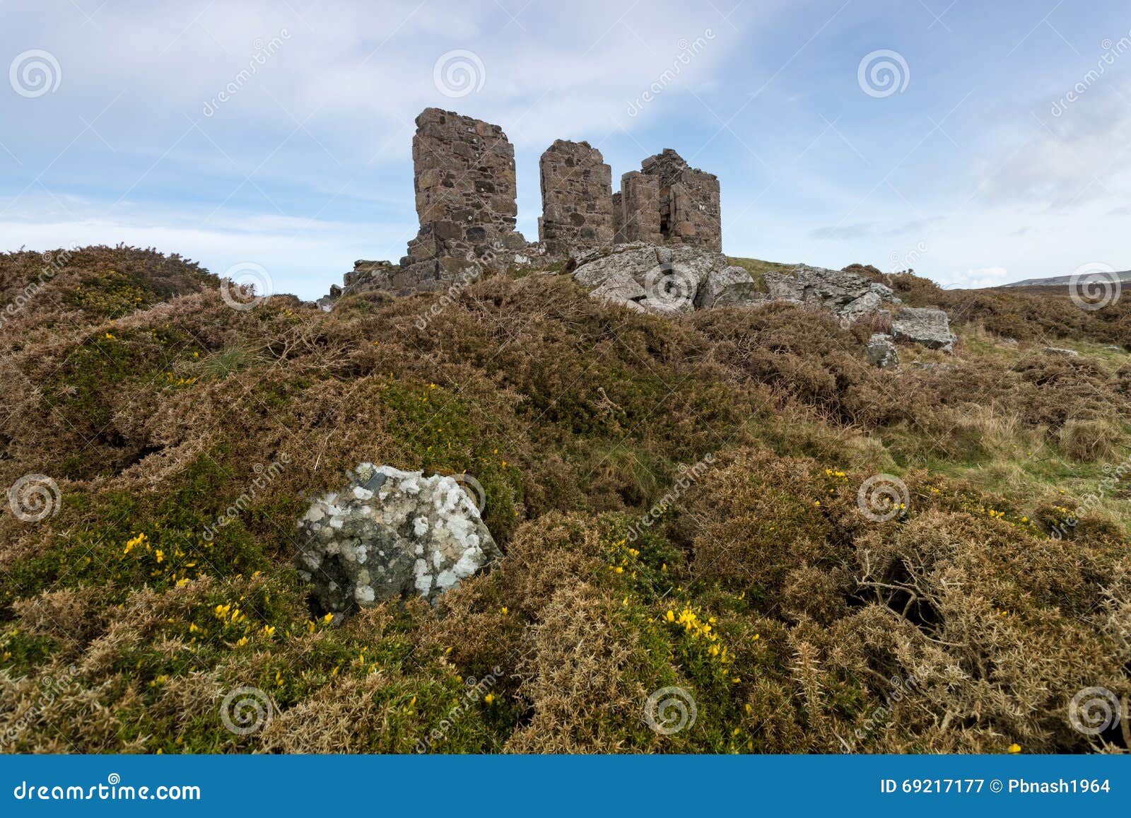 Botallack the crowns stock image. Image of west, nature - 69217177