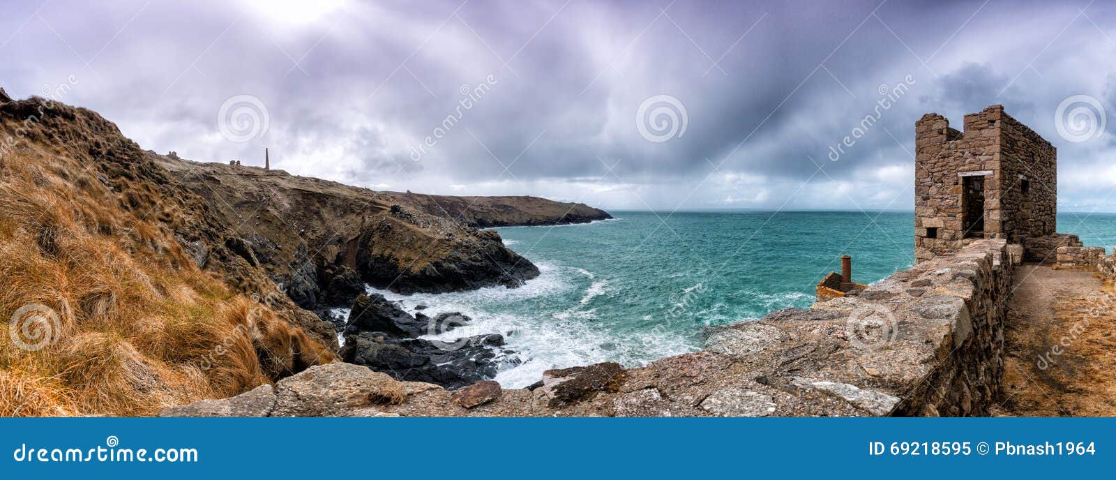 Botallack the crowns stock image. Image of europe, path - 69218595
