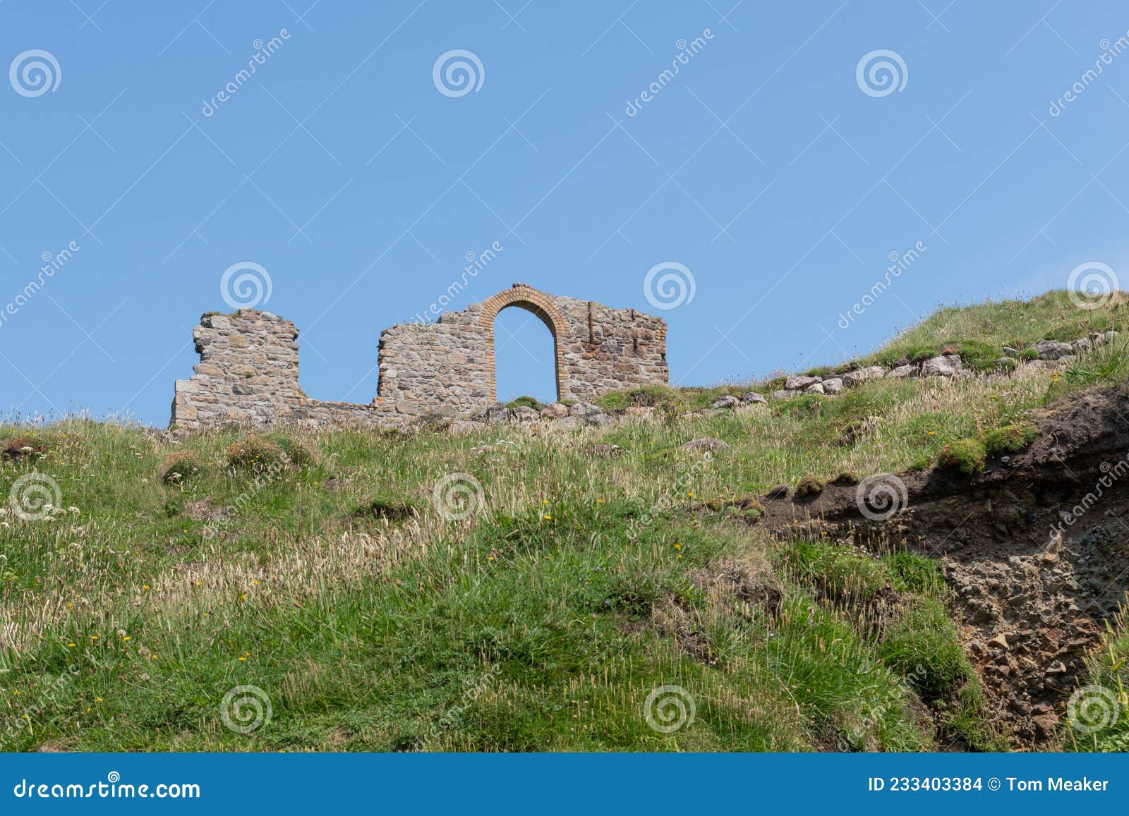 Botallack mine in Cornwall stock photo. Image of europe - 233403384