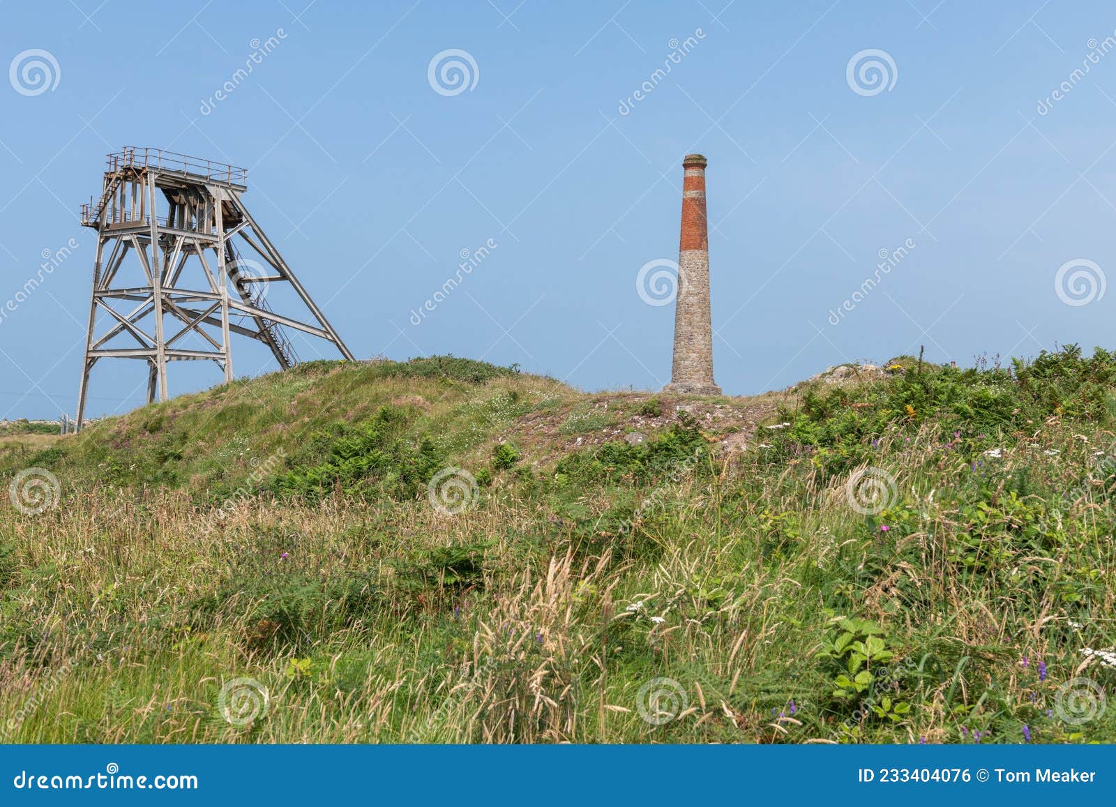 Botallack mine in Cornwall stock photo. Image of industry - 233404076