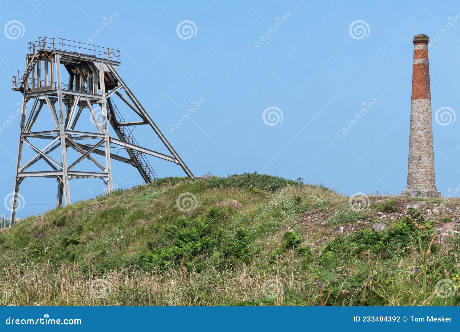 Botallack mine in Cornwall stock photo. Image of europe - 233404392