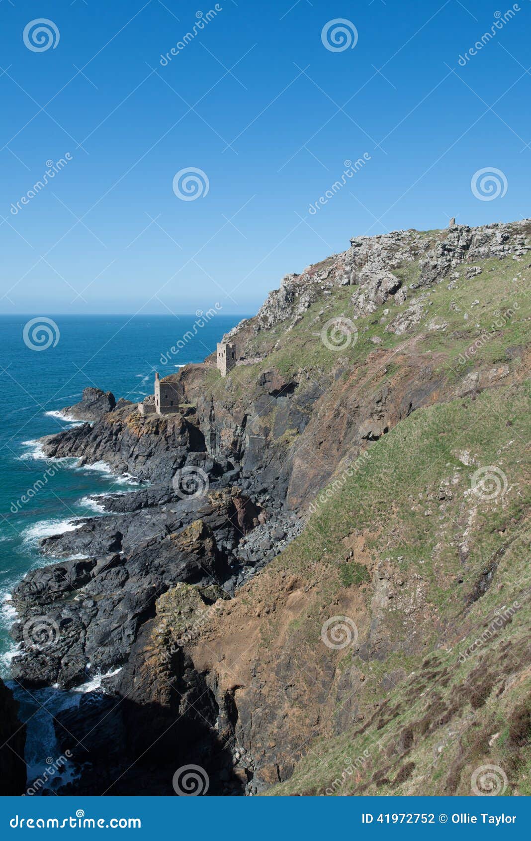 Botallack Mine stock photo. Image of attraction, england - 41972752
