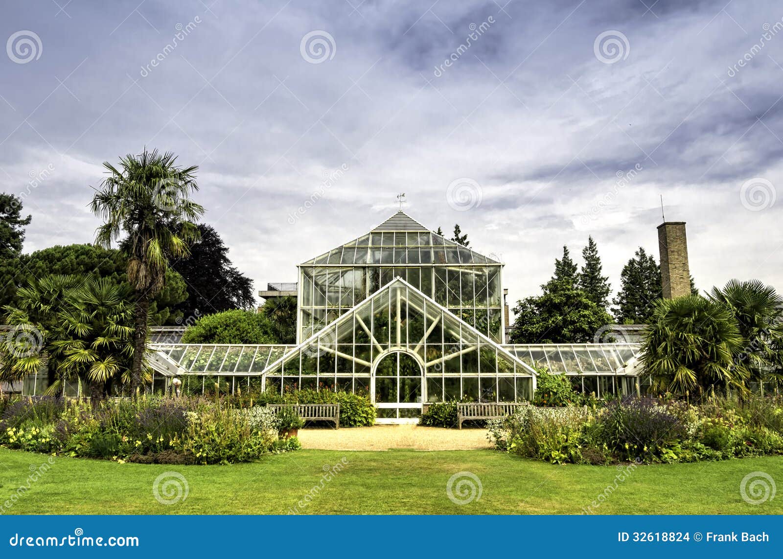 Botanic Garden in Cambridge, England Stock Photo - Image of bloom ...