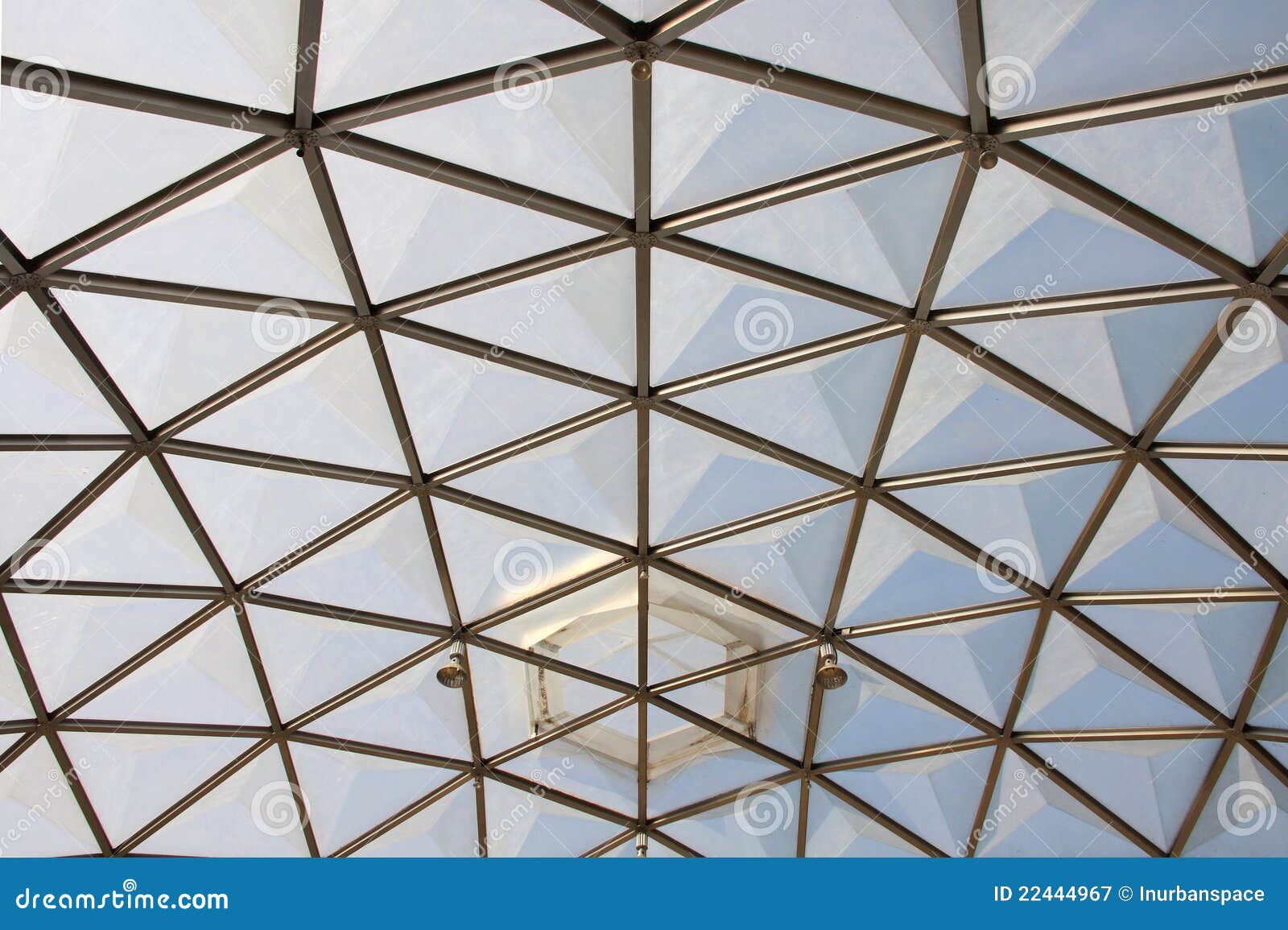 Botanical Dome Glass Roof Pattern, Stock Photo | CartoonDealer.com ...