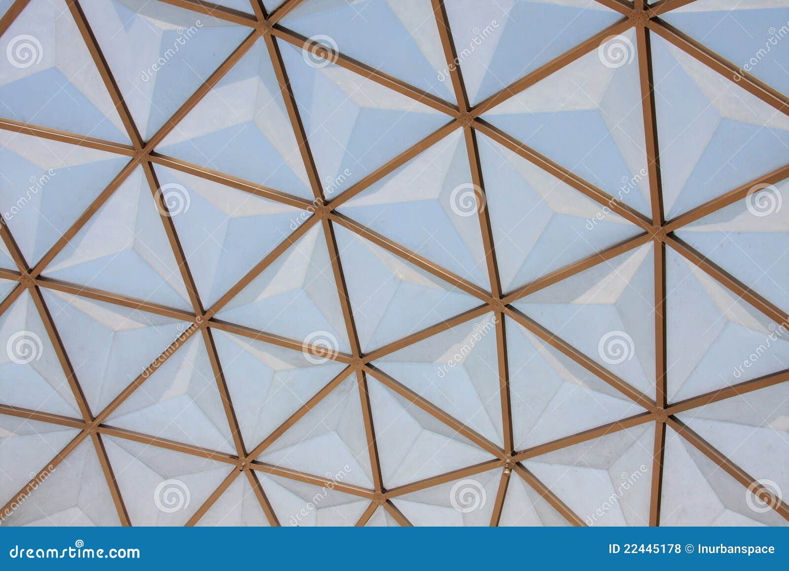 Botanical Dome Glass Roof Pattern, Stock Photo - Image of triangle ...