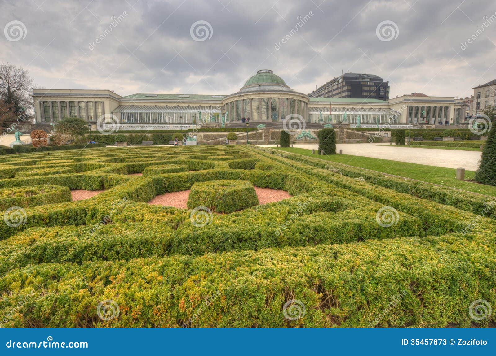 Botanical Garden in Brussel Stock Image - Image of science, nature ...