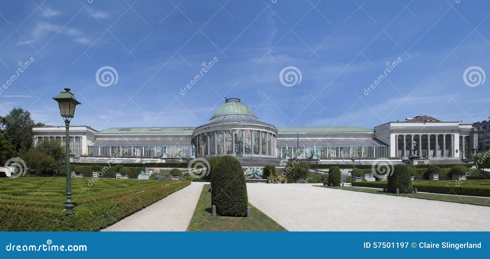 Botanical Garden of Brussels Stock Image - Image of building, botanical ...