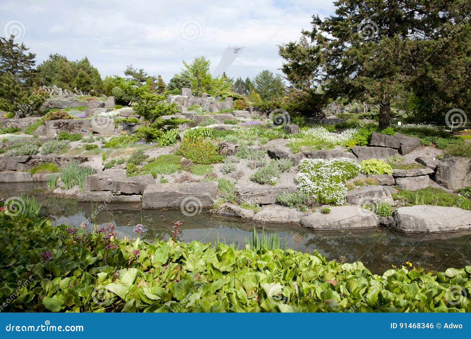 Botanical Garden - Montreal - Canada Stock Photo - Image of garden ...