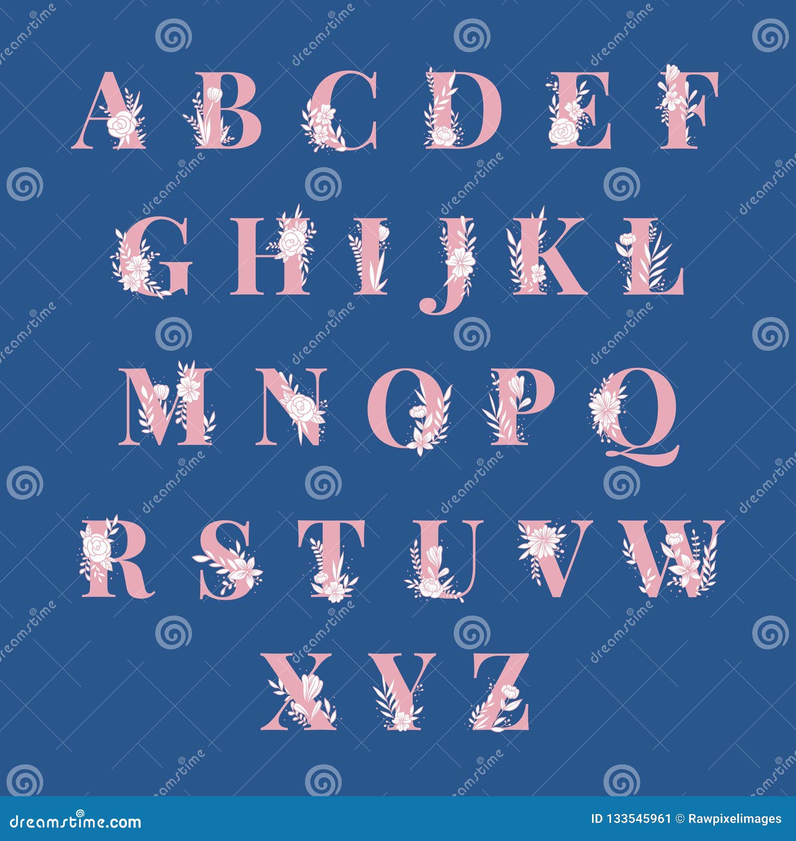 Set Of Alphabet, Capital Letters, Simple Geometric Shapes Vector ...