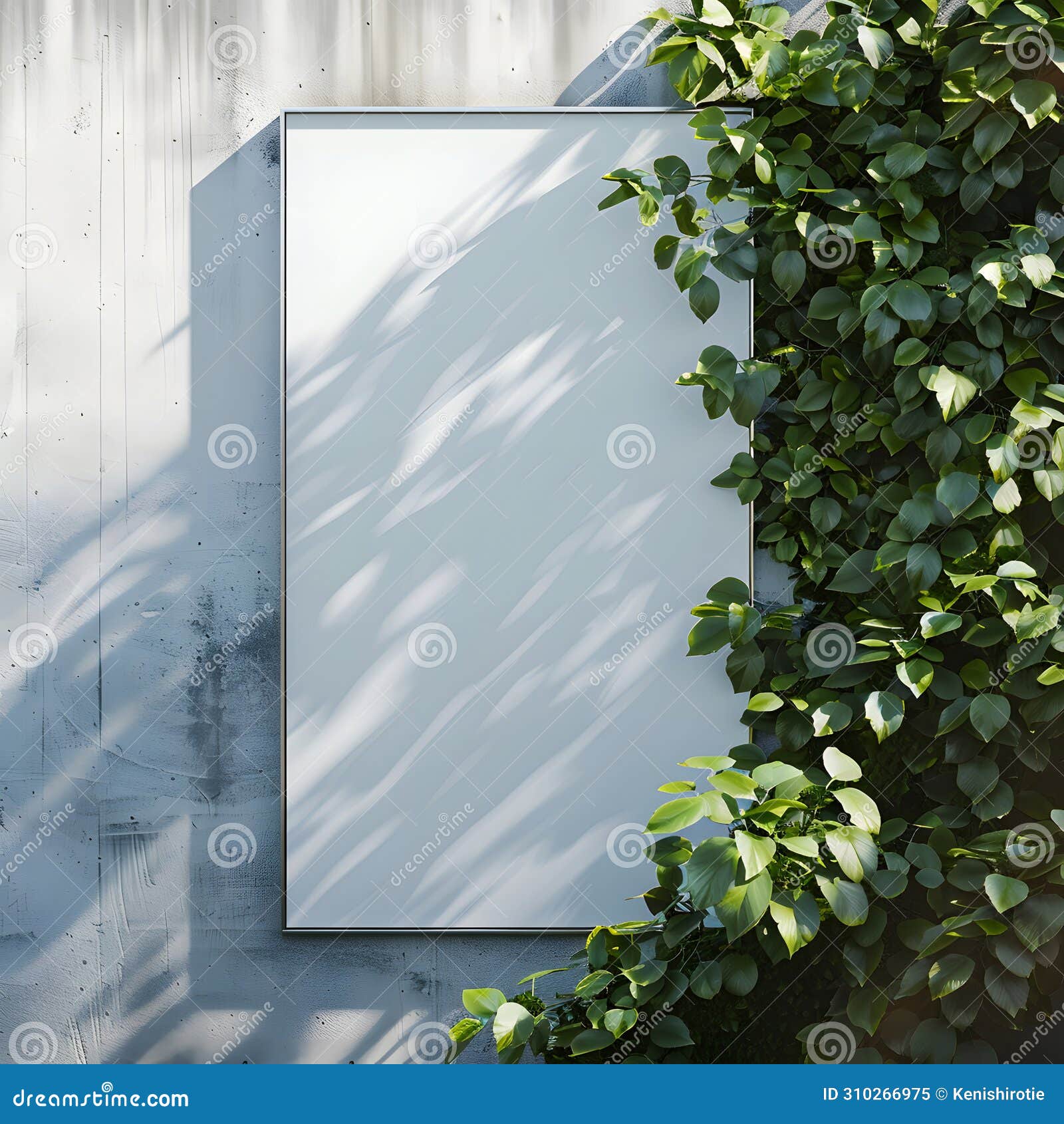 Botany Layout with Leaves for Copy Space Designs Stock Image - Image of ...