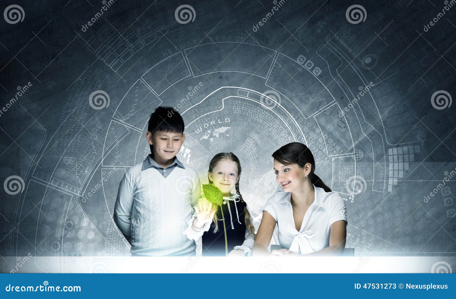 Botany lesson stock image. Image of laboratory, microscope - 47531273