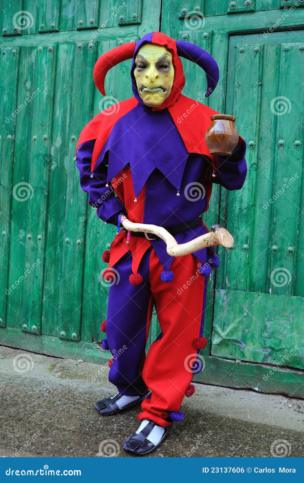 Botarga of RAZBONA Carnival. SPAIN Editorial Photo - Image of carnivals ...