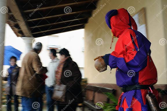 Botarga of RAZBONA Carnival. SPAIN Editorial Stock Photo - Image of ...