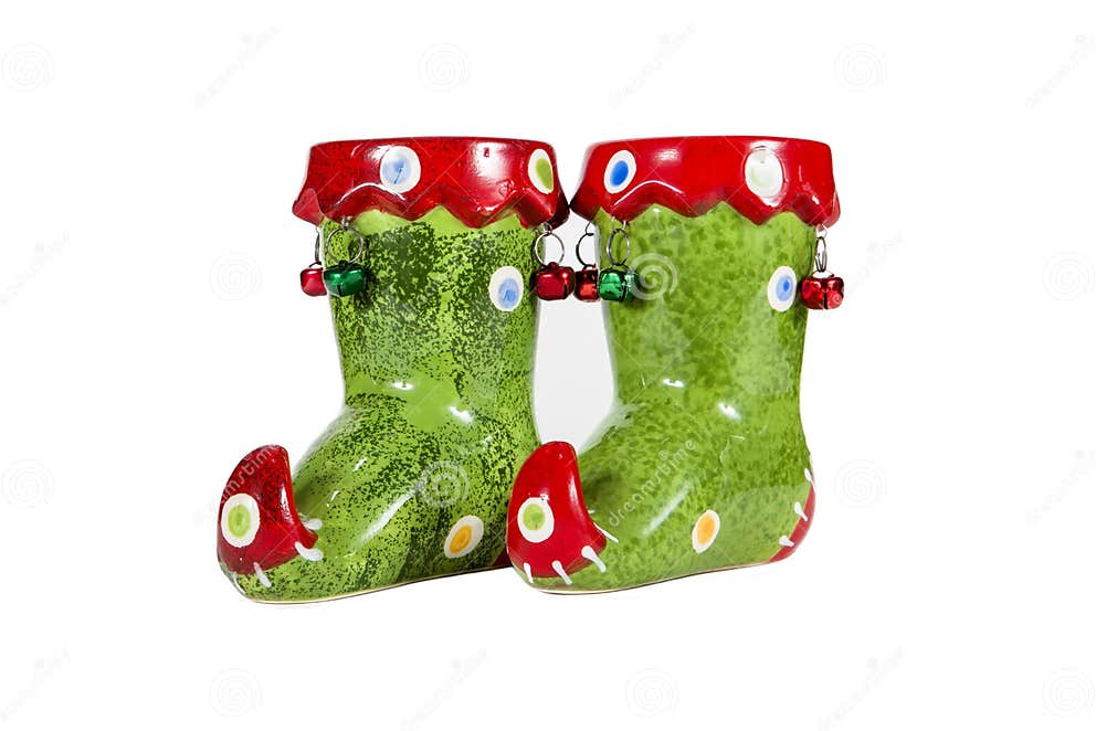 Botas del duende imagen de archivo. Imagen de vacaciones - 48564341
