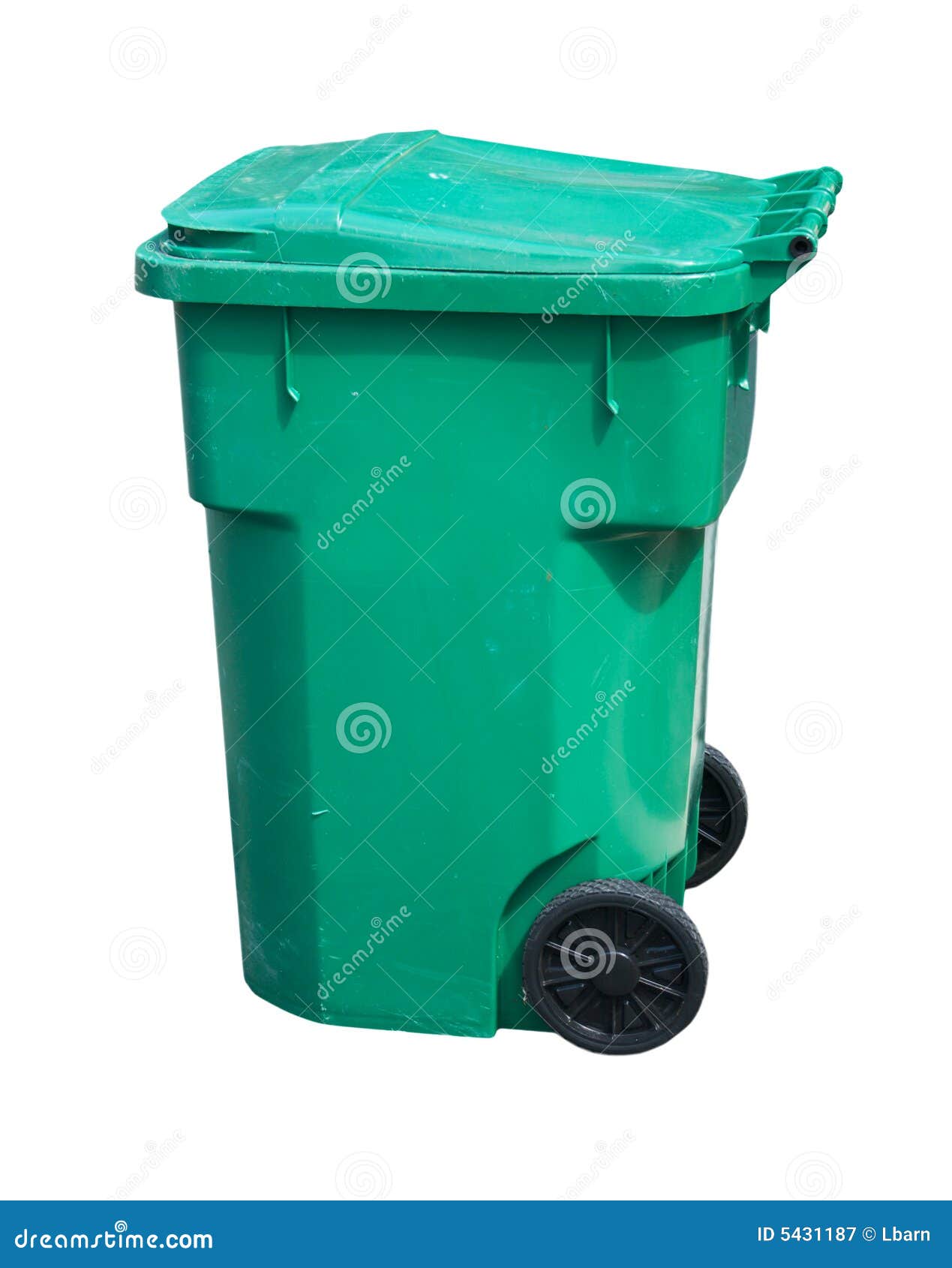 Bote de basura verde claro imagen de archivo. Imagen de basurero - 5431187