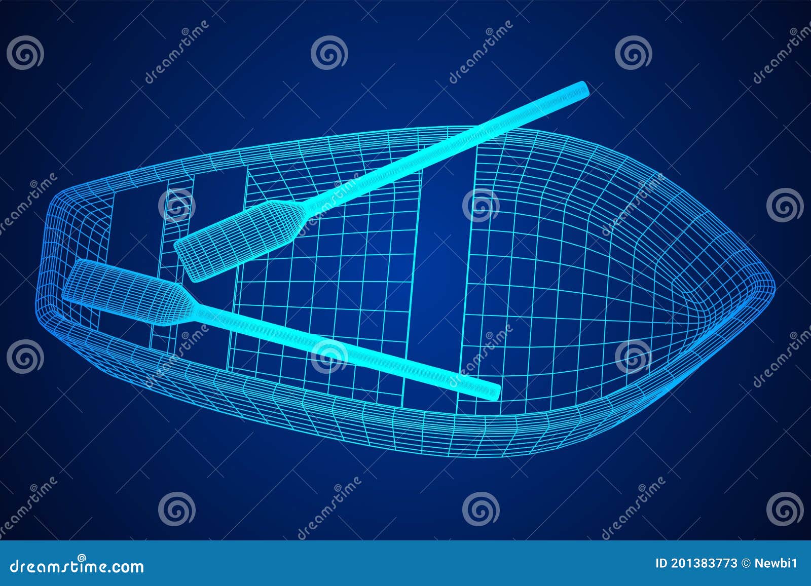 Bote De Remos Con Vector De Negoce Ilustración del Vector - Ilustración ...