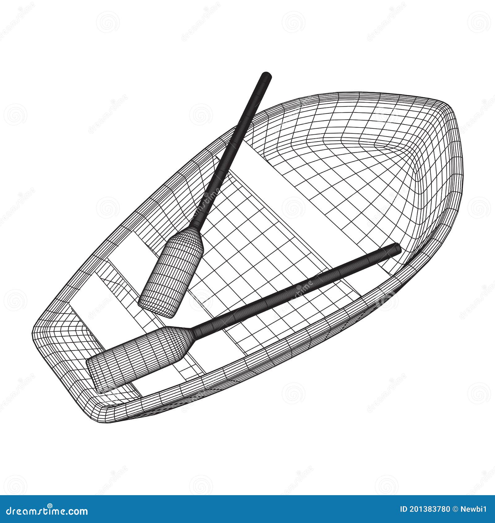 Bote De Remos Con Vector De Negoce Ilustración del Vector - Ilustración ...