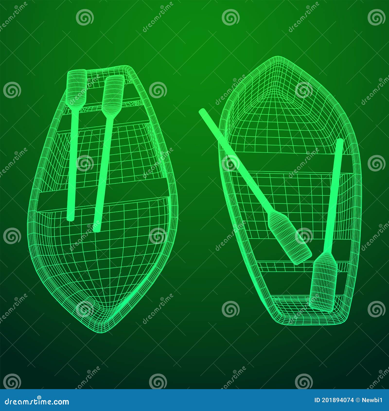 Bote De Remos Con Vector De Negoce Ilustración del Vector - Ilustración ...