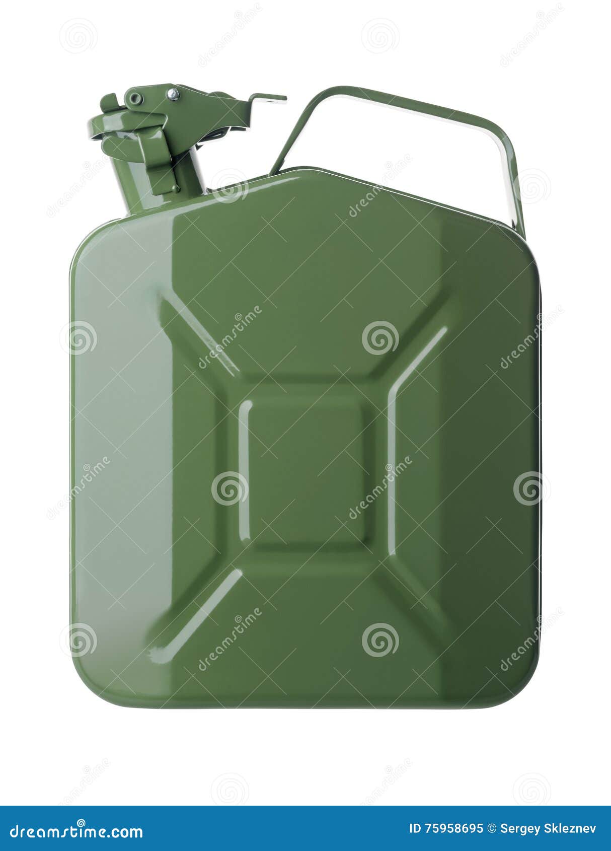 Bote verde de la gasolina imagen de archivo. Imagen de tiro - 75958695