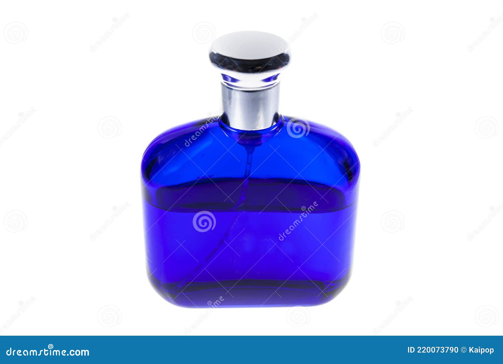 Botella azul de perfume foto de archivo. Imagen de botella - 220073790