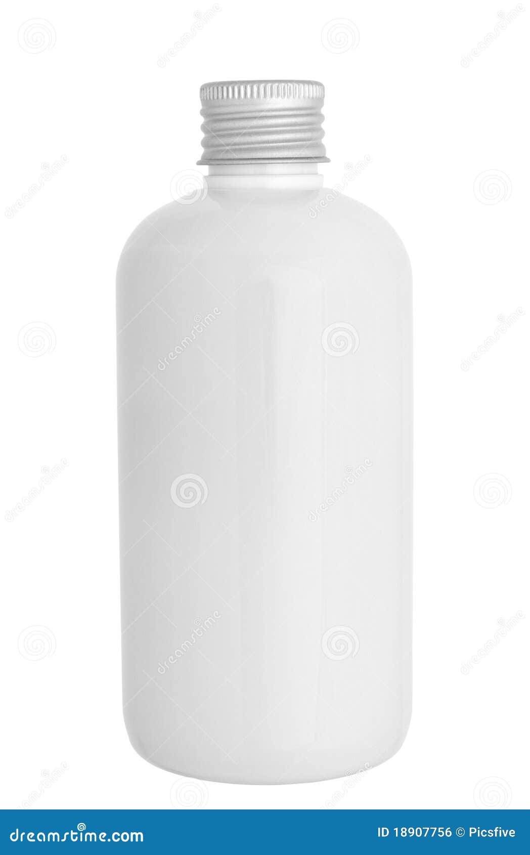 Botella blanca foto de archivo. Imagen de bebida, claro - 18907756