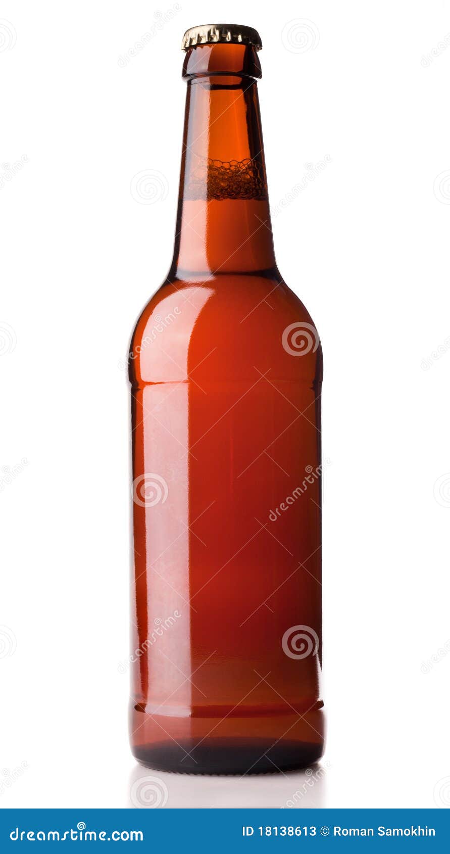 Botella de cerveza imagen de archivo. Imagen de transparente - 18138613