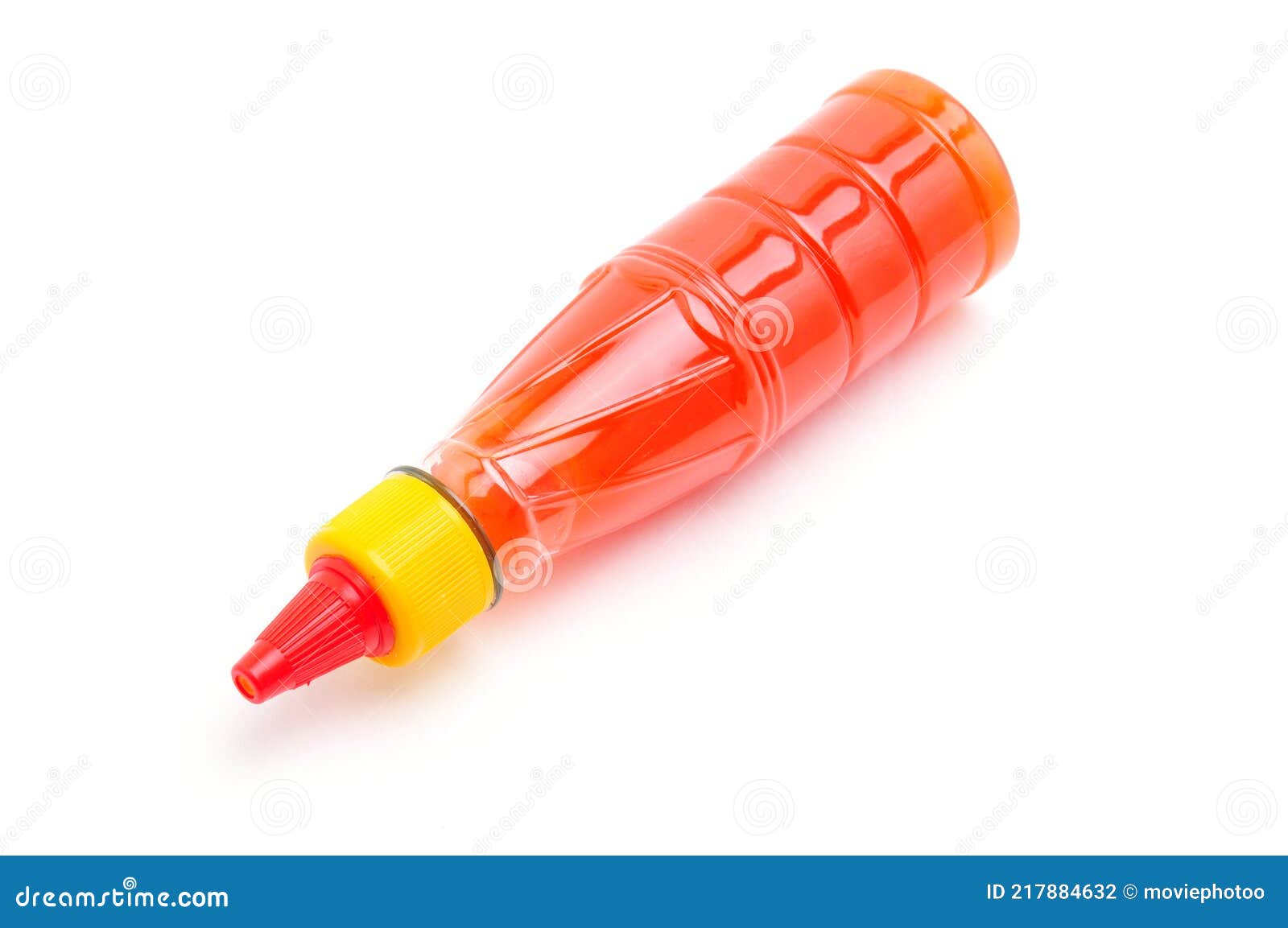 Botella De Chile Sobre Fondo Blanco Foto de archivo - Imagen de ...