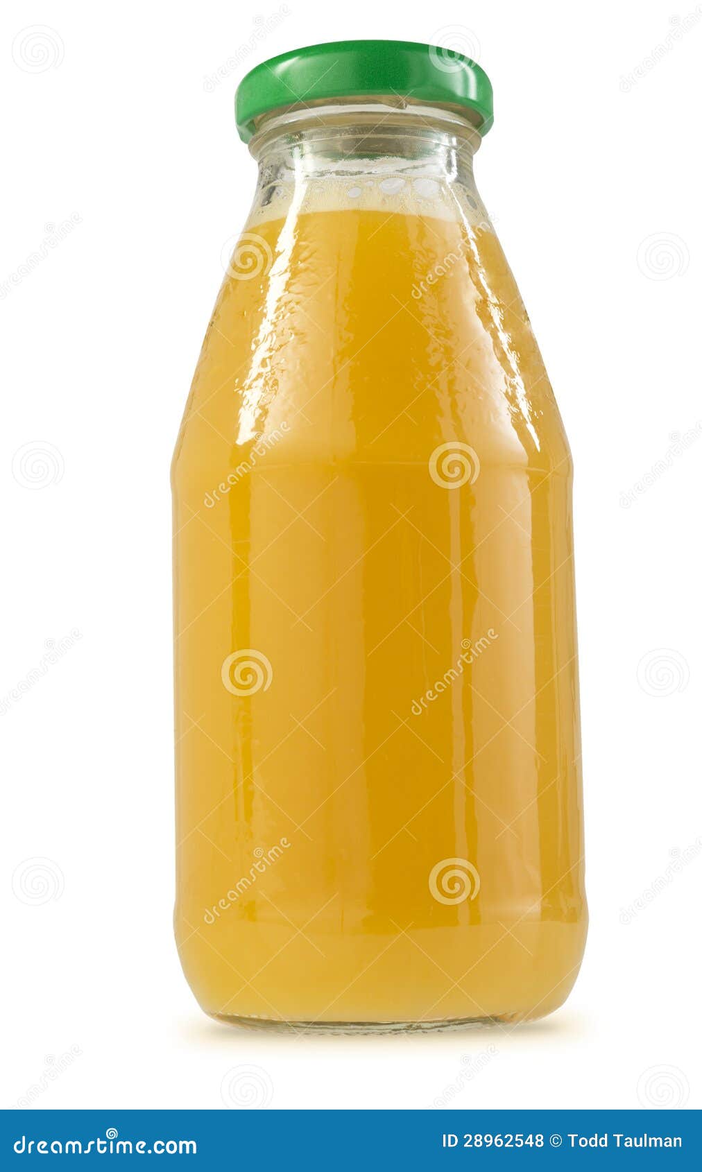 Botella De Cristal De Zumo De Naranja Foto de archivo - Imagen de ...