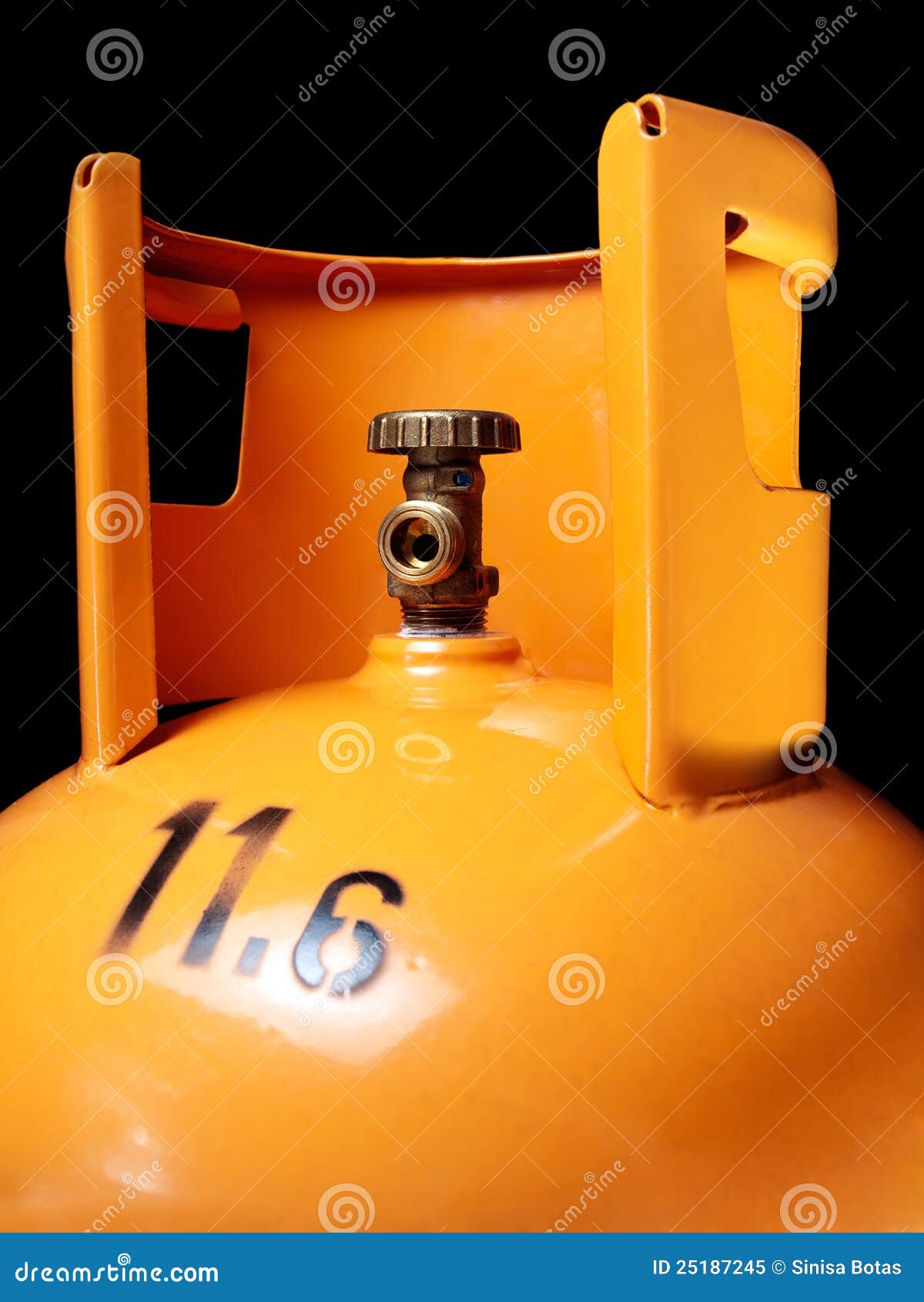 Botella de gas imagen de archivo. Imagen de explosivo - 25187245