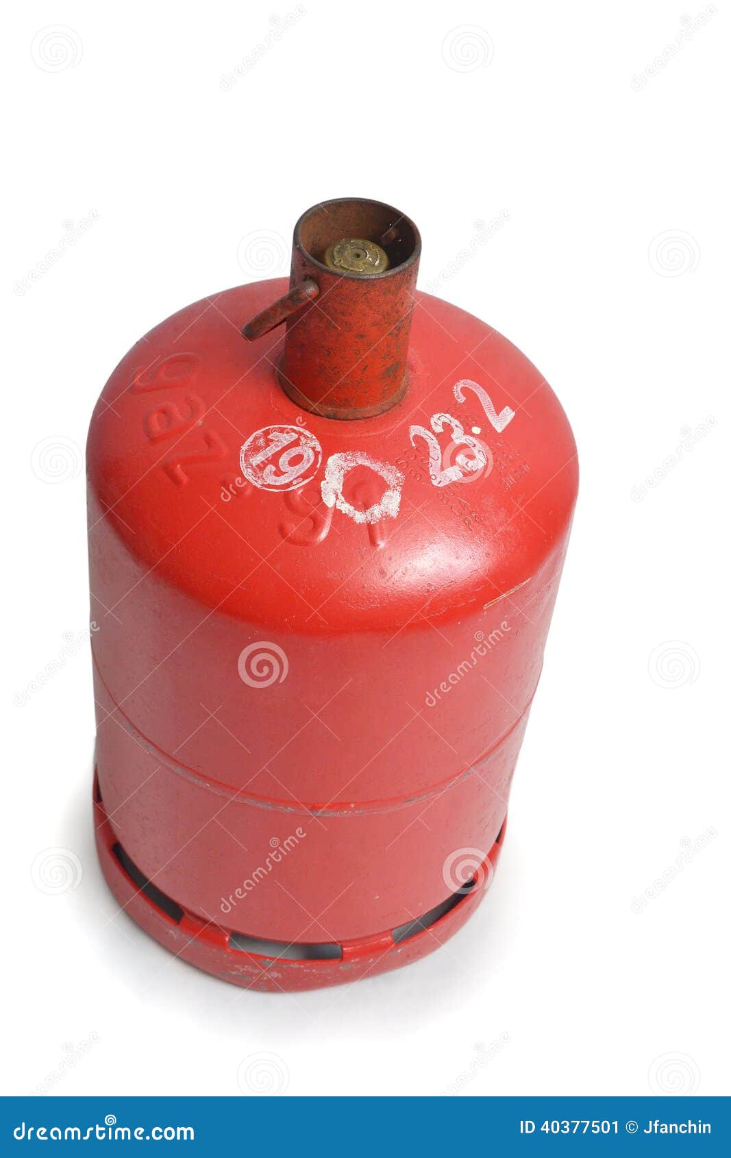 Botella de gas imagen de archivo. Imagen de repuesio - 40377501