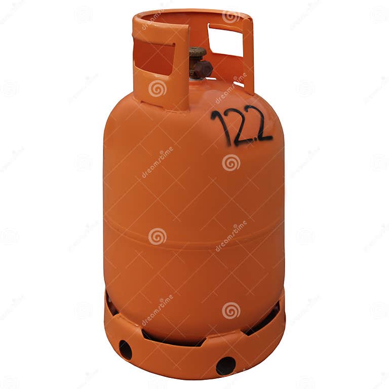 Botella de gas imagen de archivo. Imagen de riesgo, butano - 4076267