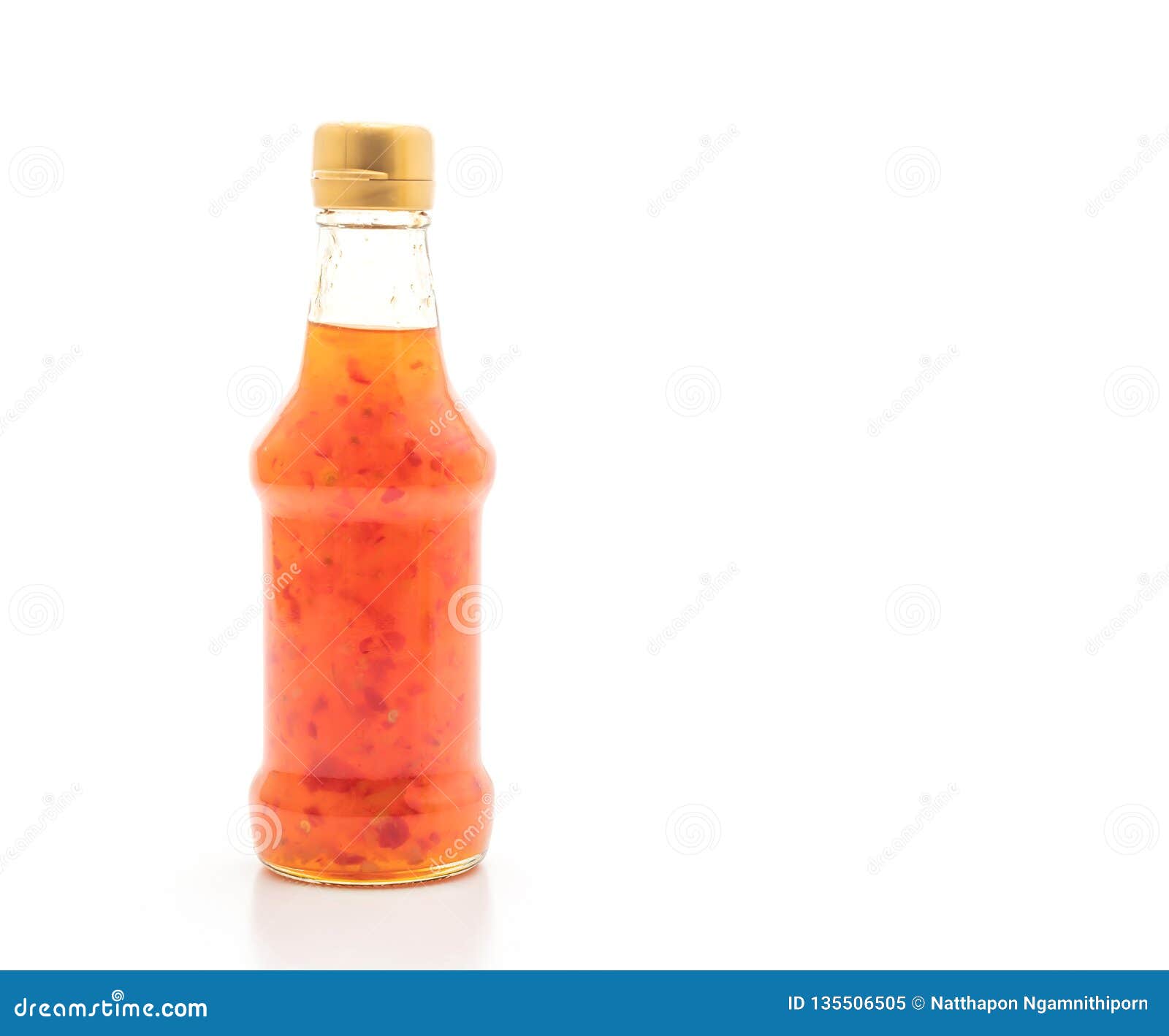 Botella De La Salsa Del Dulce Y De Chile Imagen de archivo - Imagen de ...
