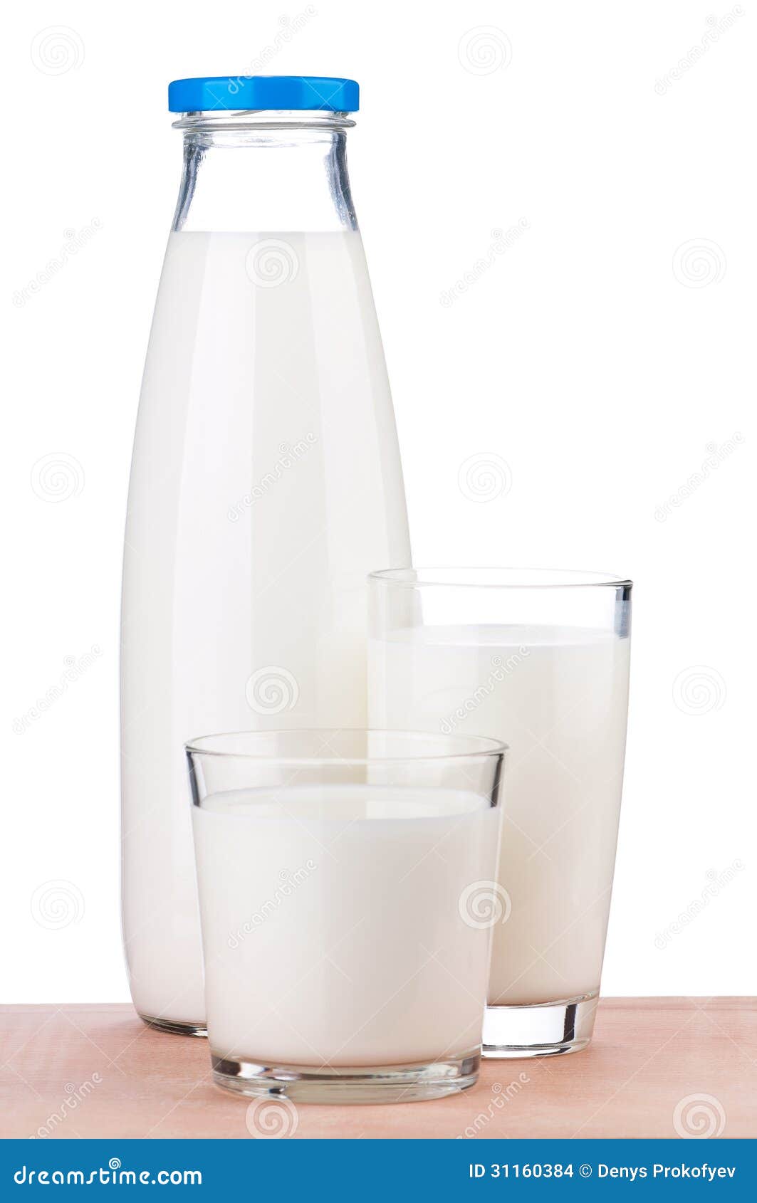 Botella de leche foto de archivo. Imagen de fresco, lechoso - 31160384