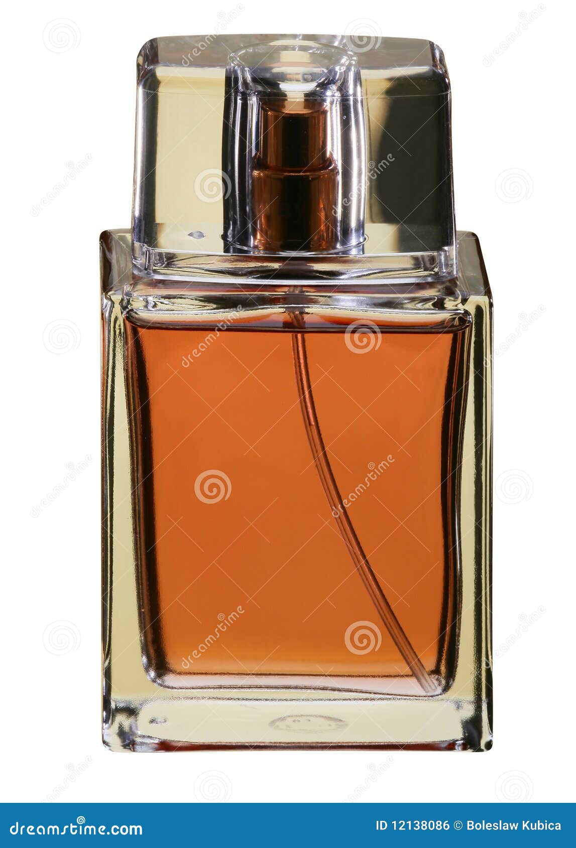 Botella de perfume aislada foto de archivo. Imagen de elegancia - 12138086